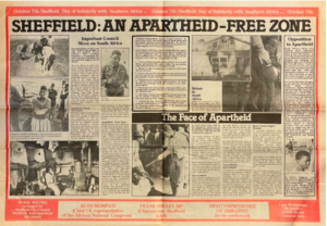 Make Sheffield an Apartheid Free Zone! | Freedom Justice Return